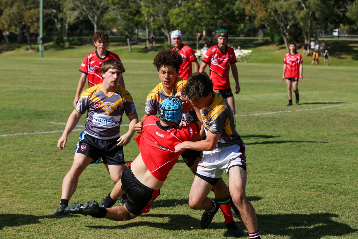 In pictures: QRL Central Under 15 boys' rebel State Development Series | QRL
