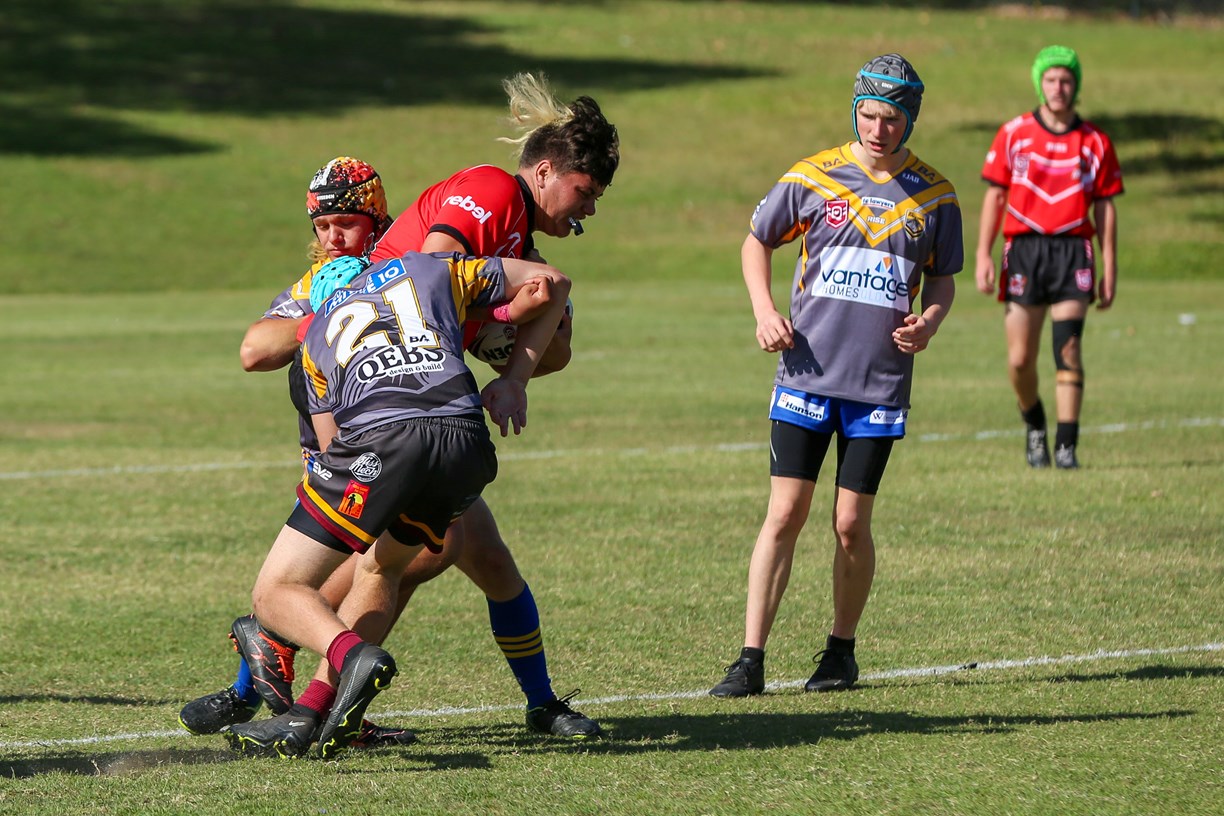 In pictures: QRL Central Under 15 boys' rebel State Development Series | QRL