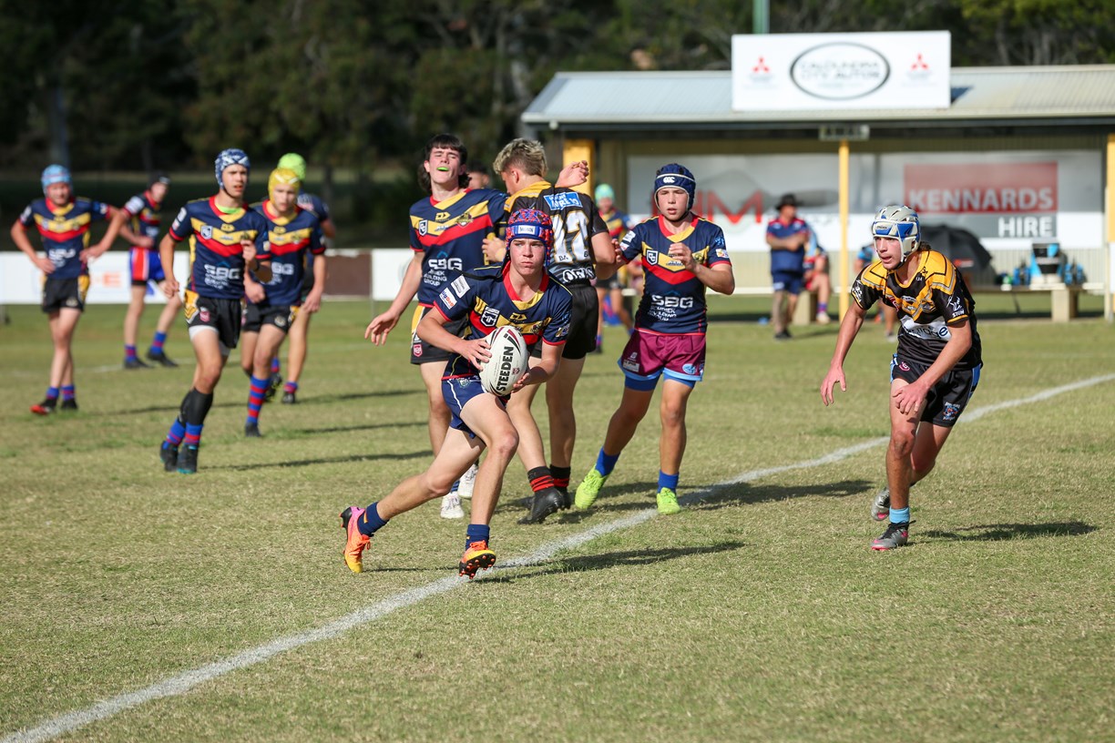 In pictures: QRL Central Under 15 boys' rebel State Development Series | QRL