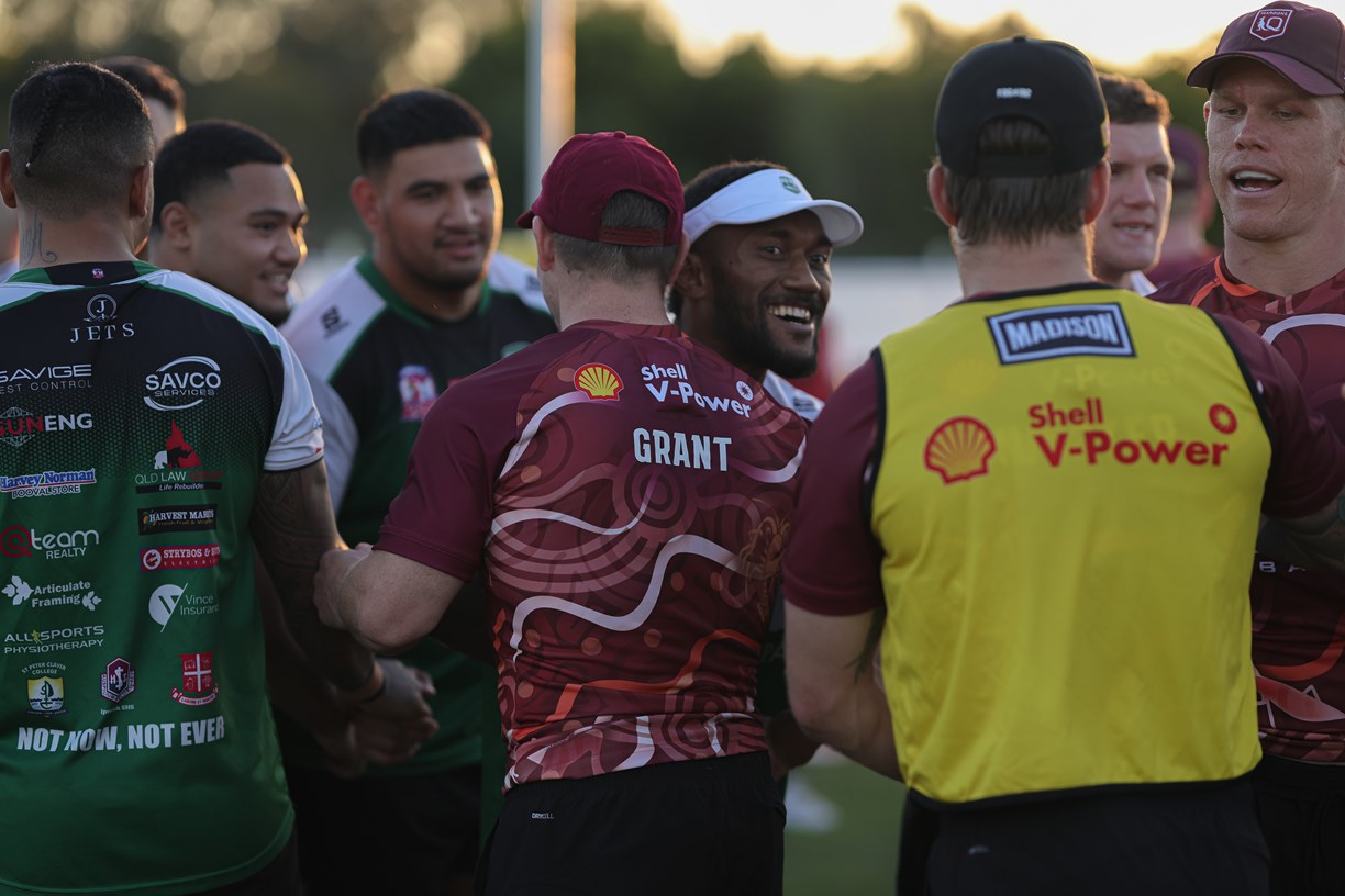 In pictures: Maroons don Indigenous training jersey | QRL
