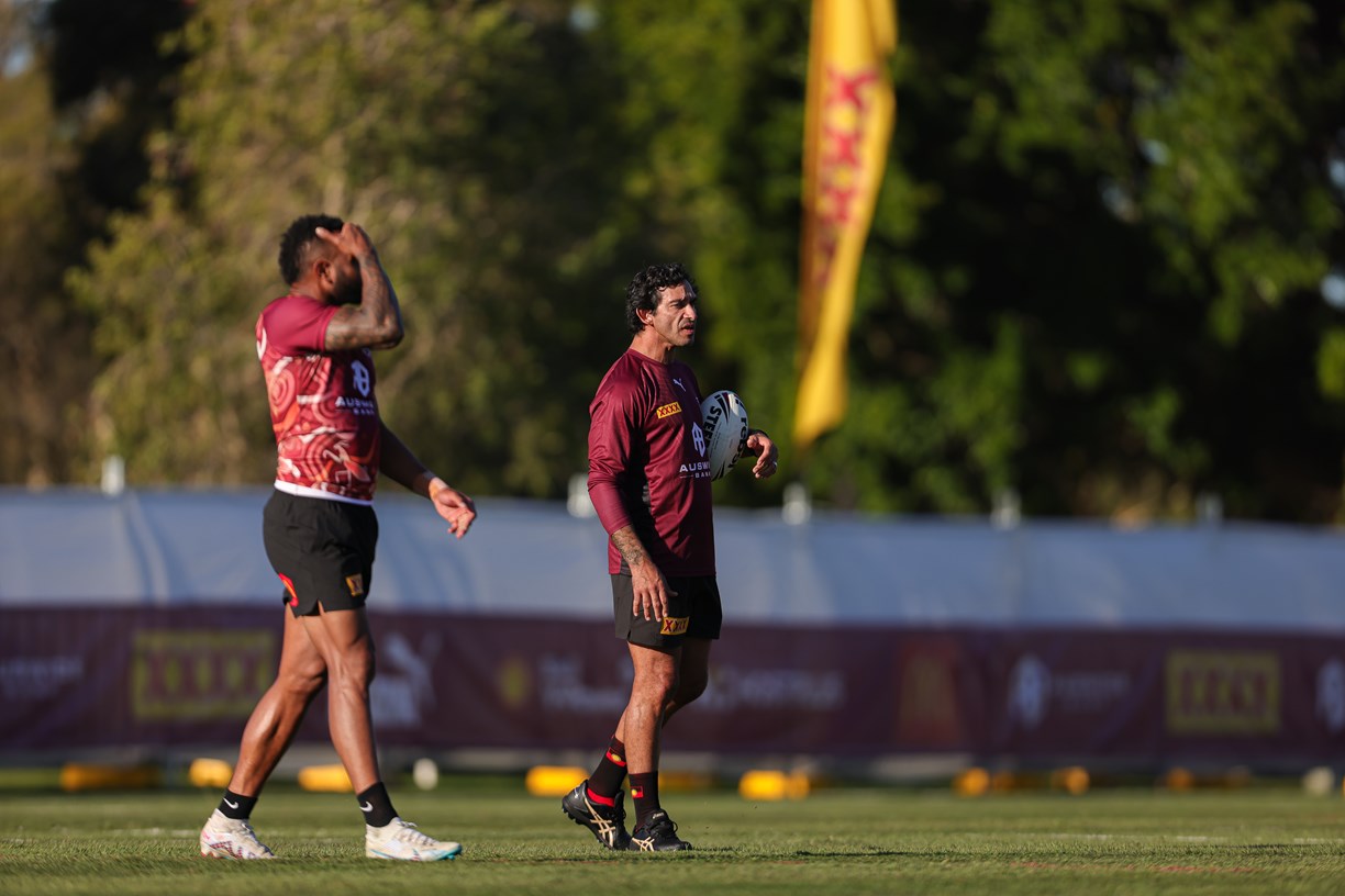 In pictures: Maroons don Indigenous training jersey | QRL