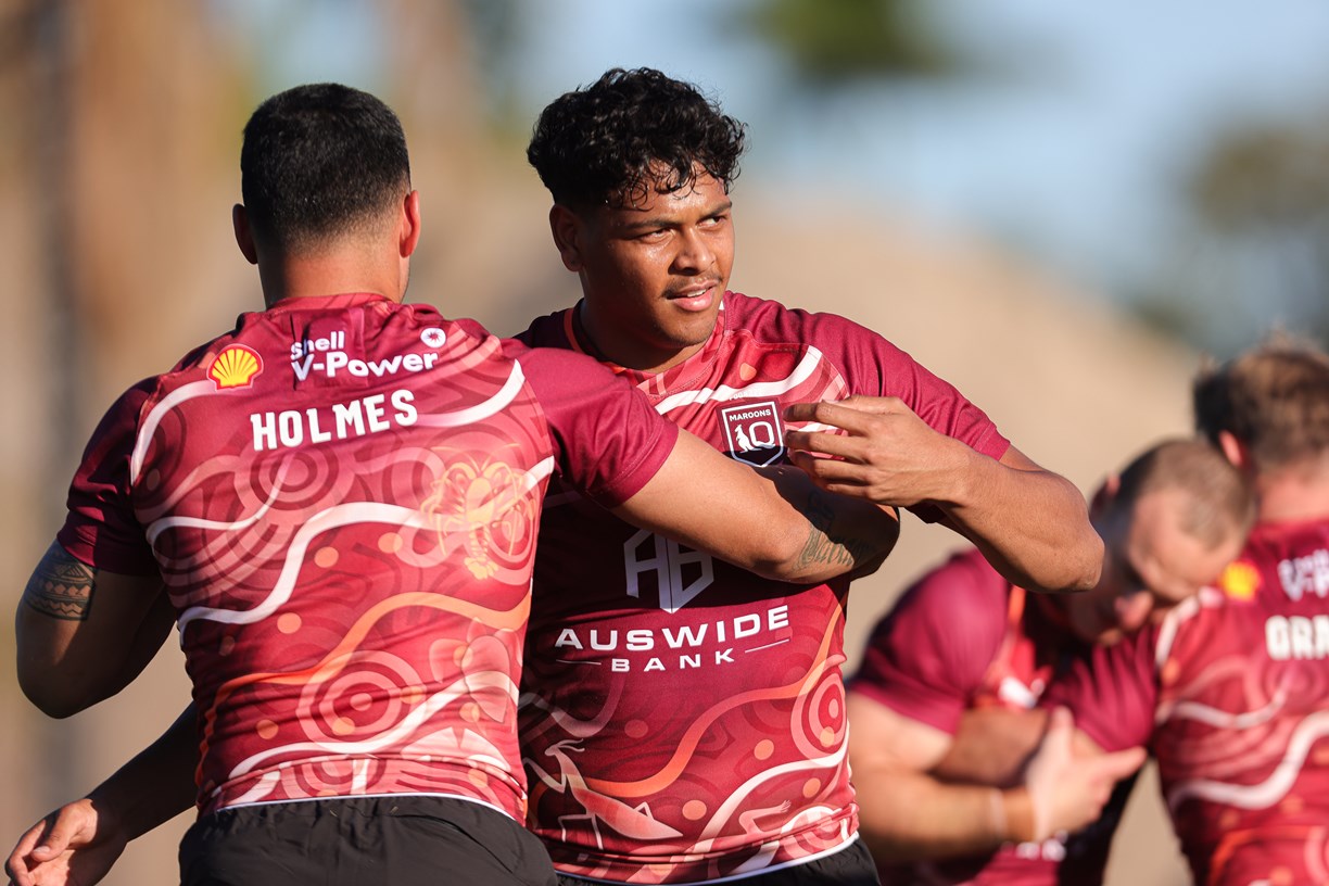 In pictures: Maroons don Indigenous training jersey | QRL