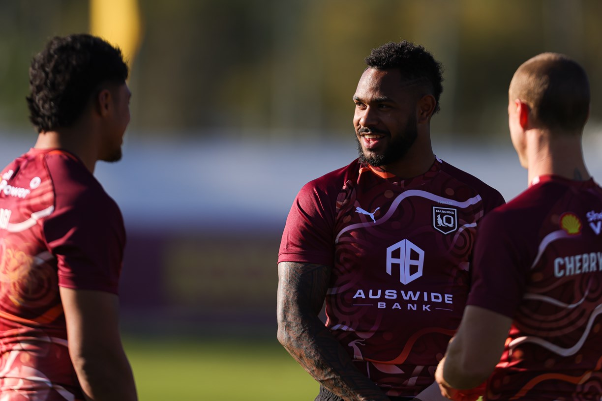 In pictures: Maroons don Indigenous training jersey | QRL