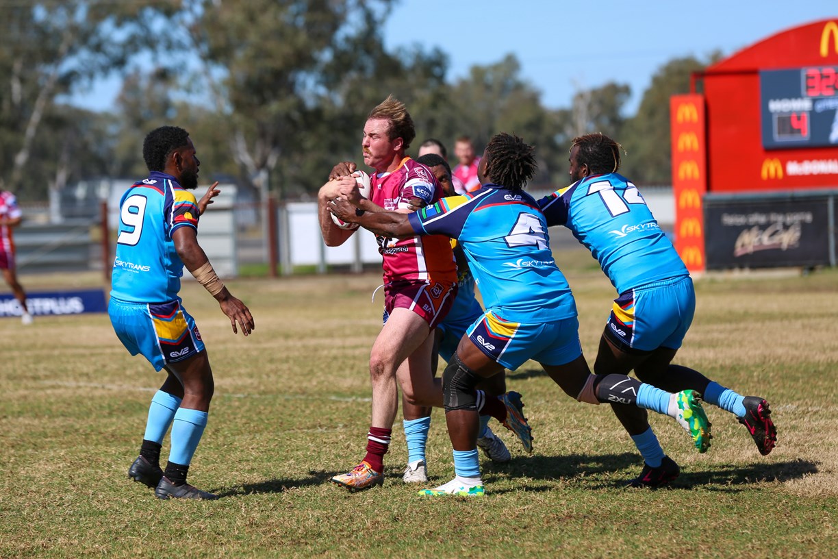 In pictures: QLD Outback v NQ United action | QRL