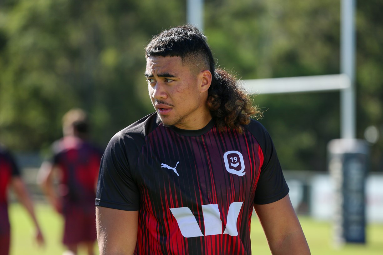 In pictures: Te'o puts Queensland Under 19s through their paces | QRL