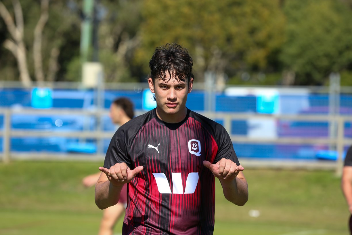 In pictures: Te'o puts Queensland Under 19s through their paces | QRL