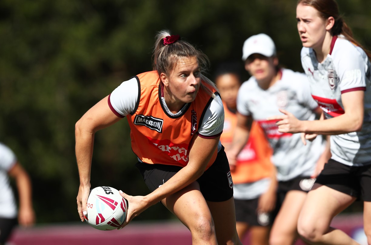 In pictures: Maroons and Under 19s opposed session | QRL