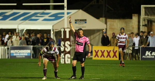 Good call: Community referees shine in finals | QRL