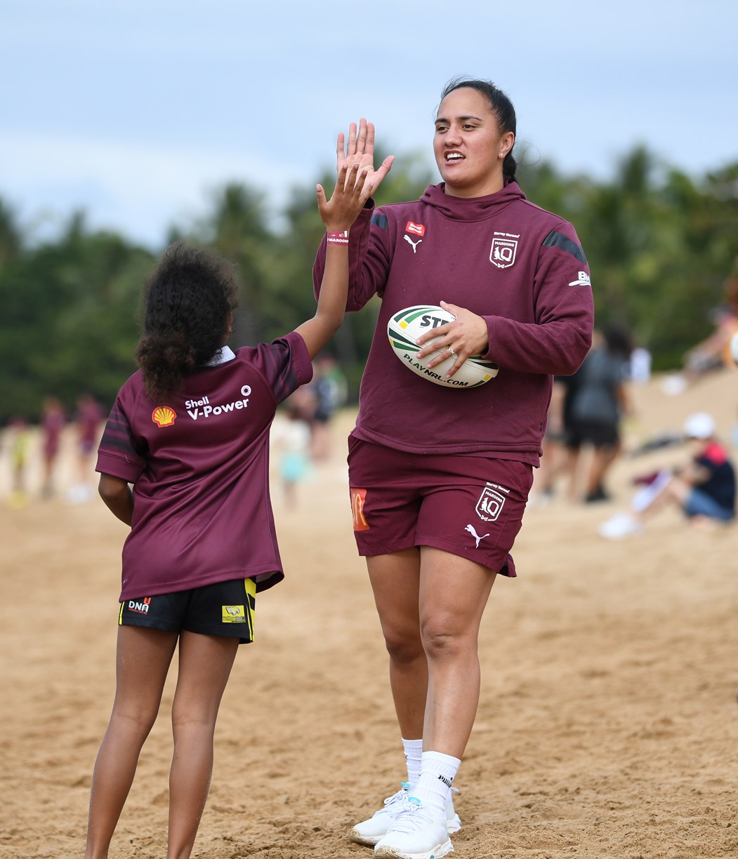 In pictures: Harvey Norman Queensland Maroons fan day | QRL