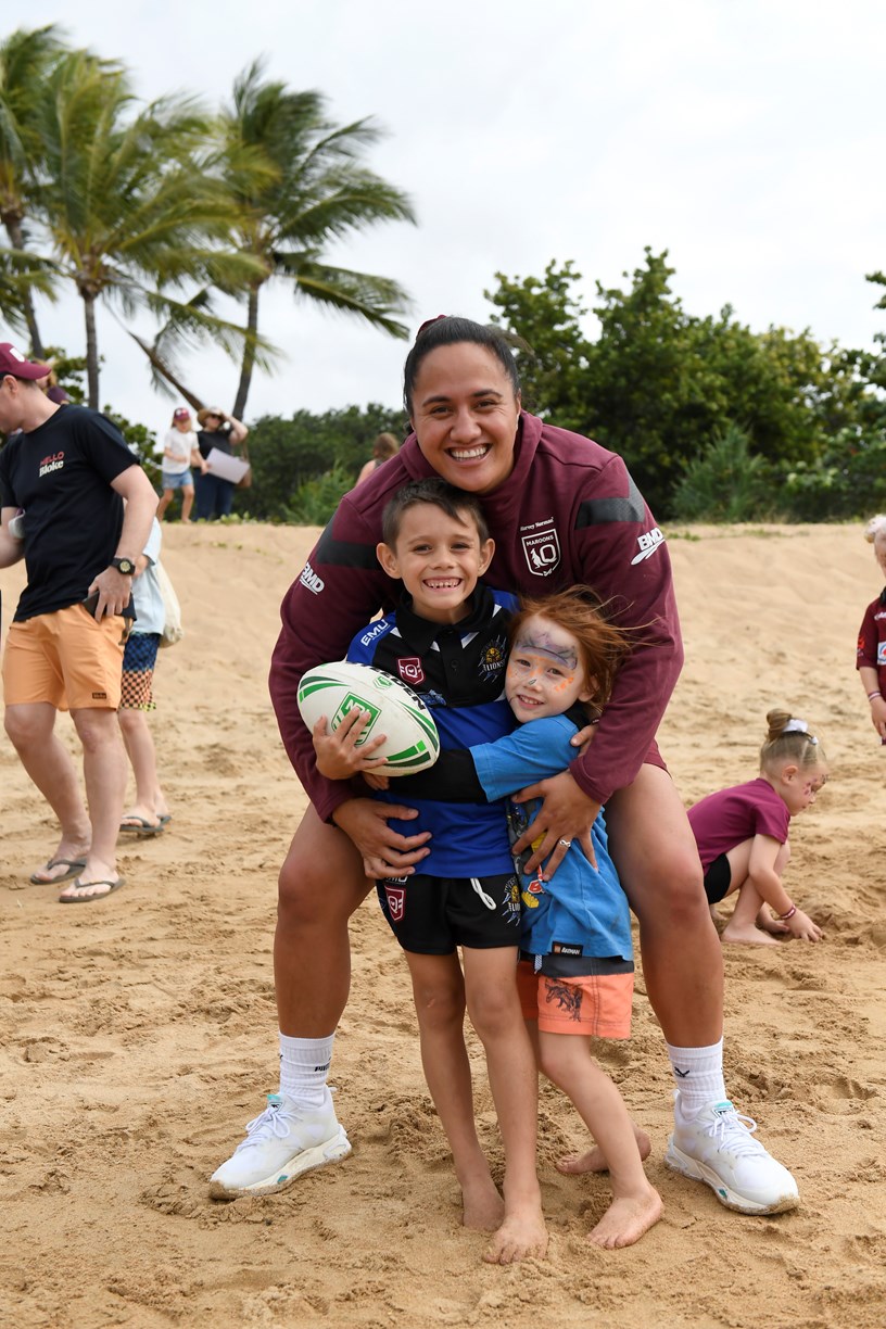 In pictures: Harvey Norman Queensland Maroons fan day | QRL