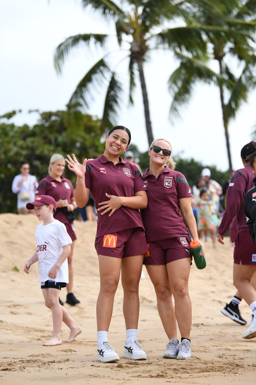 In pictures: Harvey Norman Queensland Maroons fan day | QRL