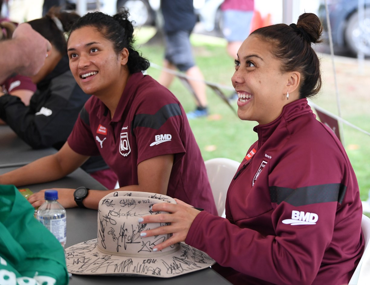 In pictures: Harvey Norman Queensland Maroons fan day | QRL