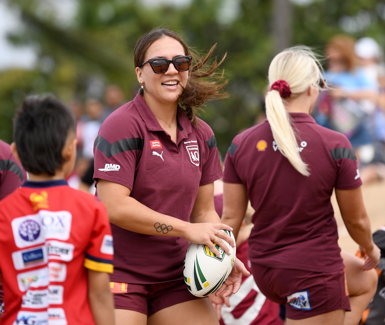 In pictures: Harvey Norman Queensland Maroons fan day | QRL