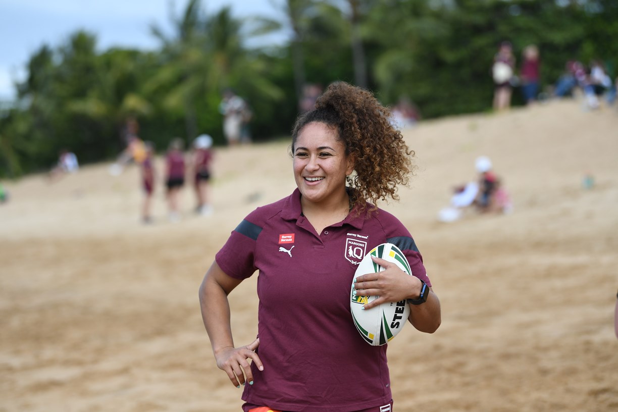 In pictures: Harvey Norman Queensland Maroons fan day | QRL