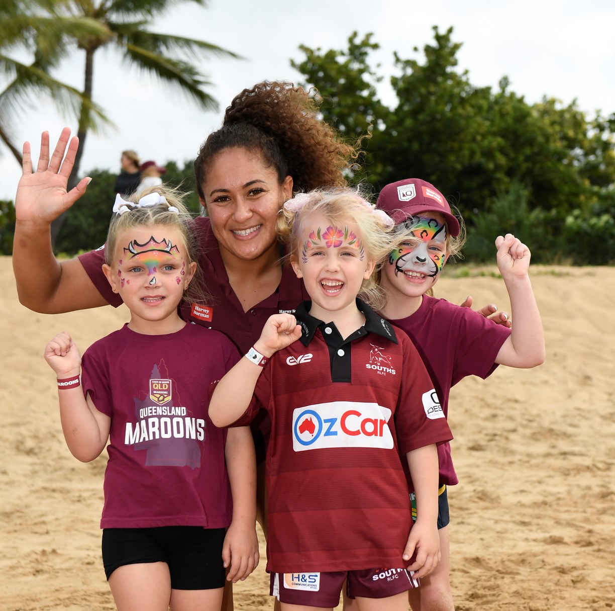 In pictures: Harvey Norman Queensland Maroons fan day | QRL