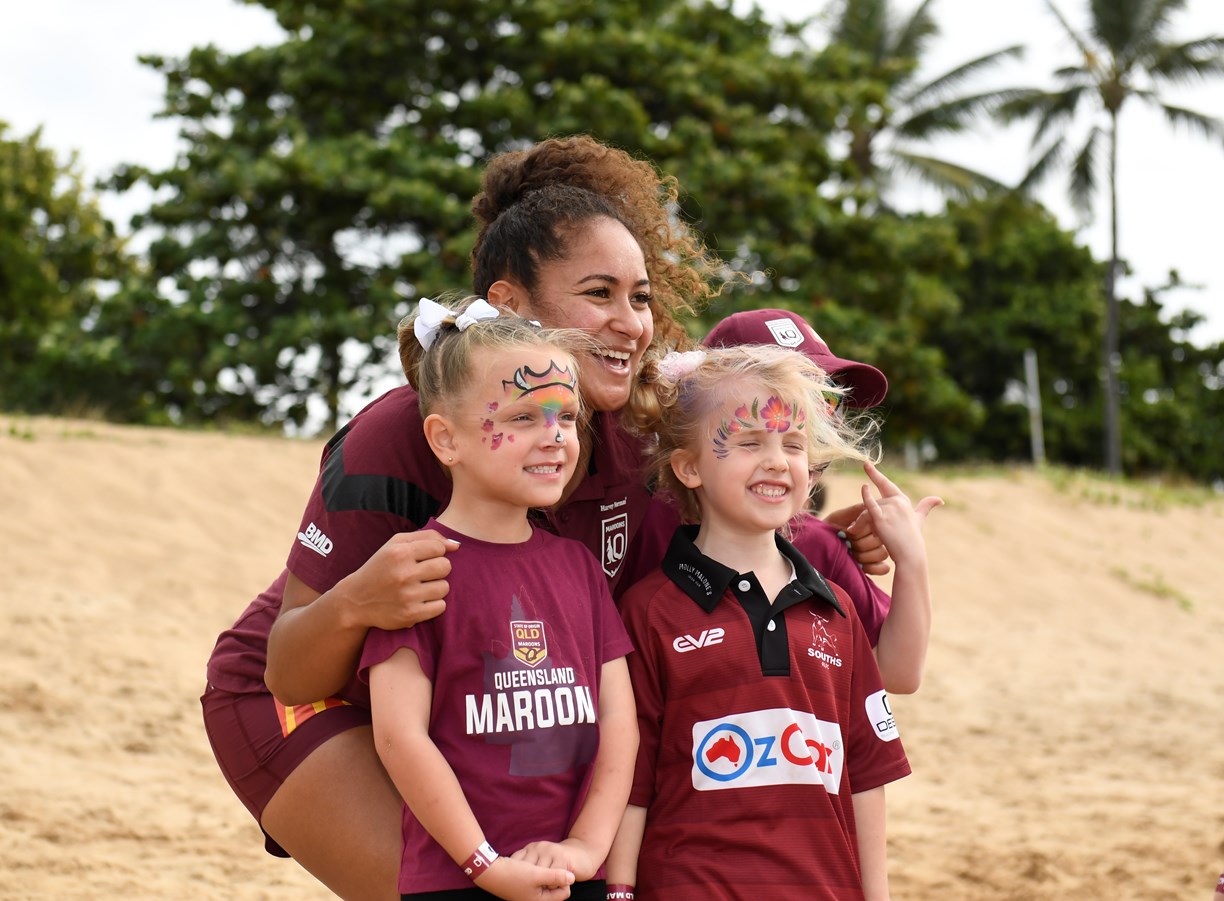 In pictures: Harvey Norman Queensland Maroons fan day | QRL