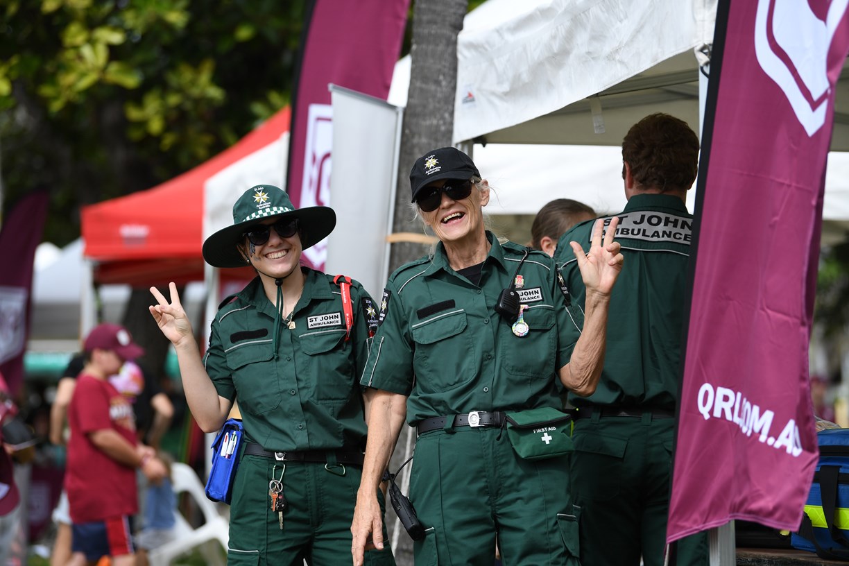 In pictures: Harvey Norman Queensland Maroons fan day | QRL