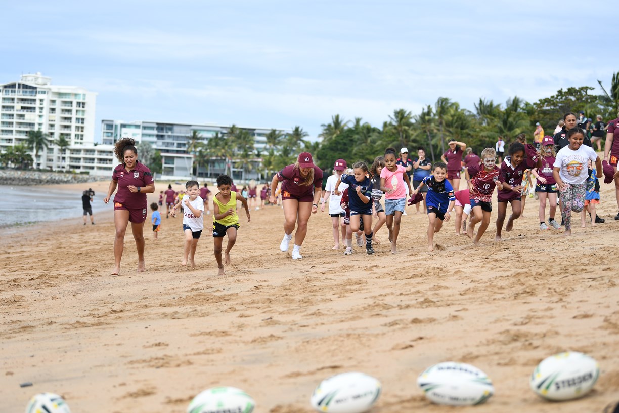 In pictures: Harvey Norman Queensland Maroons fan day | QRL