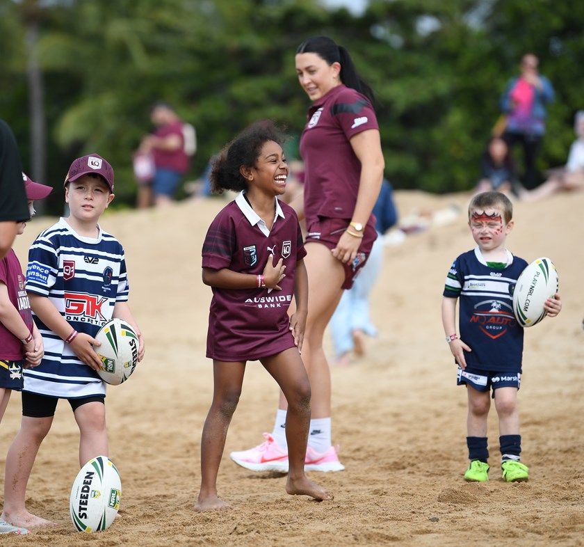 In pictures: Harvey Norman Queensland Maroons fan day | QRL