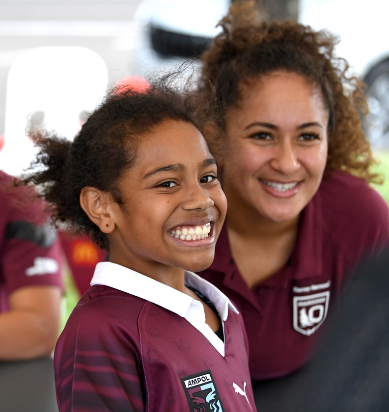 In pictures: Harvey Norman Queensland Maroons fan day | QRL