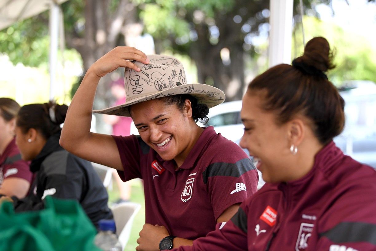 In pictures: Harvey Norman Queensland Maroons fan day | QRL