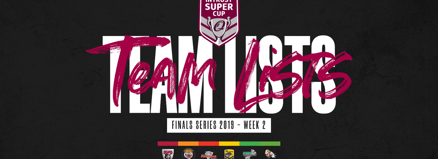 Intrust Super Cup finals week two teams | QRL