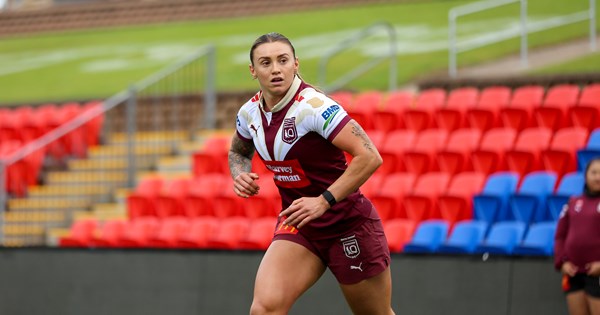 In pictures: Maroons put in finishing touches at captain's run | QRL