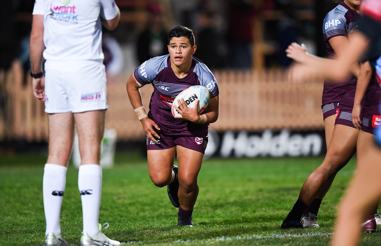 In pictures: QLD Under 18 Girls in action against NSW | QRL