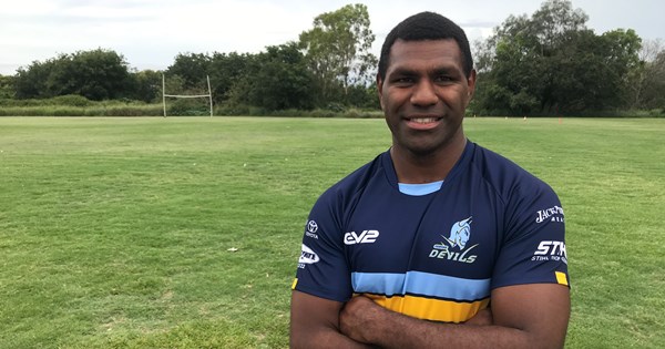 Reuben ready to dash with the Devils | QRL