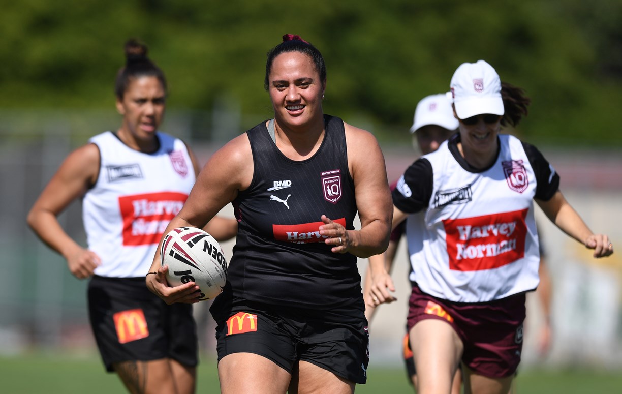 In pictures: Maroons ramp up preparations | QRL