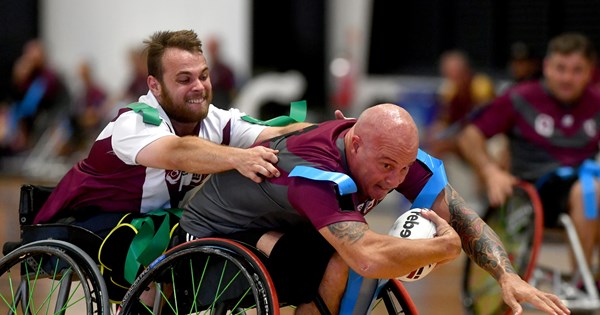 Queensland wheelchair team chosen for interstate title defence | QRL