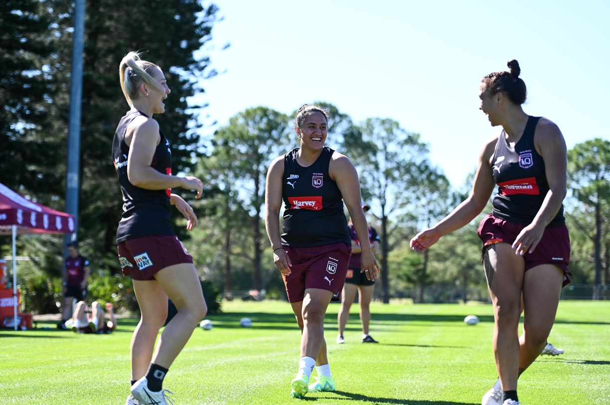 In pictures: Maroons put through their paces | QRL