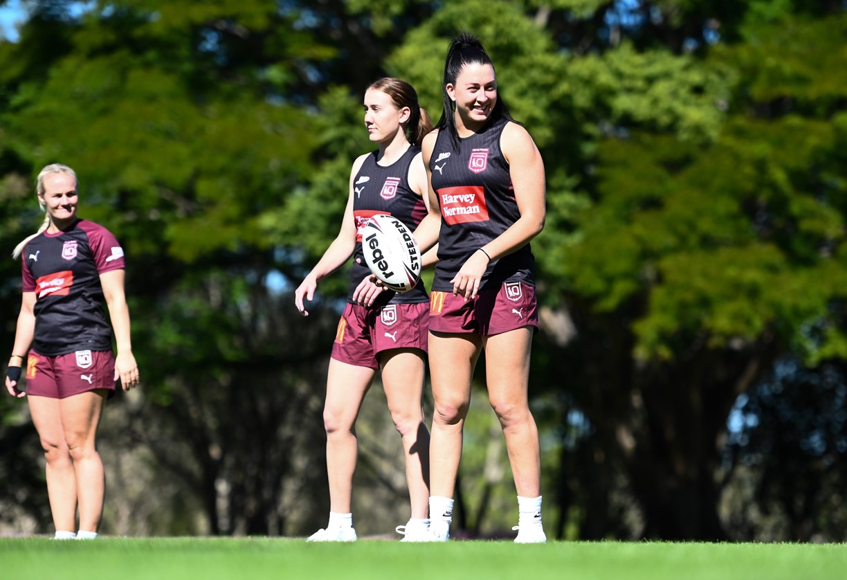 In pictures: Maroons put through their paces | QRL