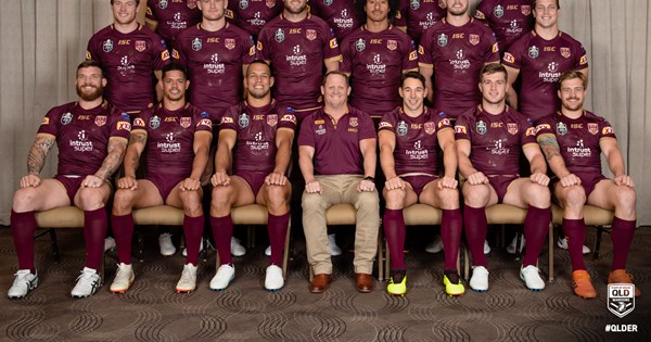 QLD Maroons team photo - Game III | QRL