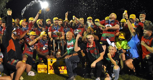 Hippity hop! Bluff finish on top | QRL