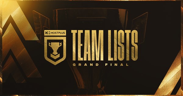 Hostplus Cup grand final team lists | QRL