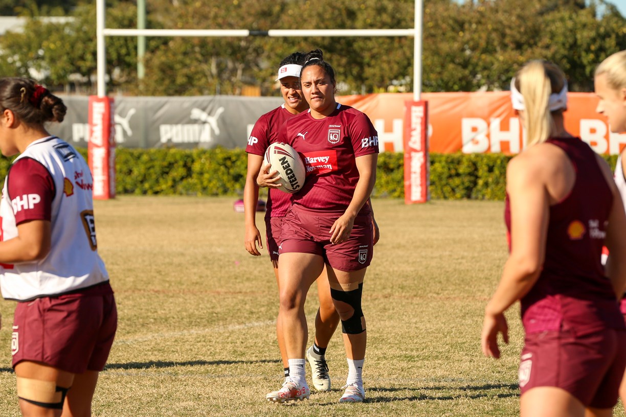 In pictures: Superb session in the sun for the Maroons | QRL