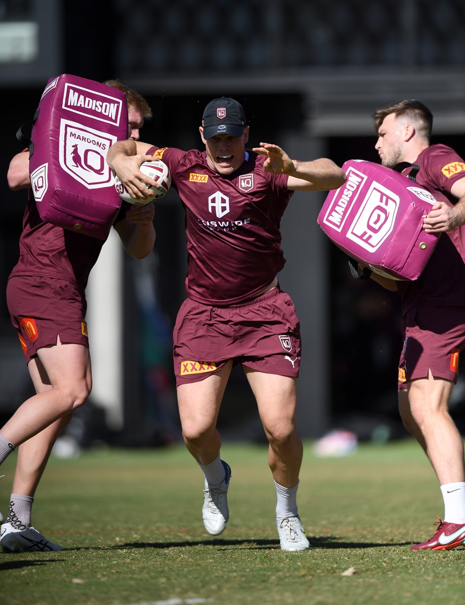 In pictures: Slater's first Maroons training session | QRL