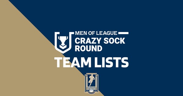 Hostplus Cup Round 15 Men of League Crazy Sock Round team lists | QRL