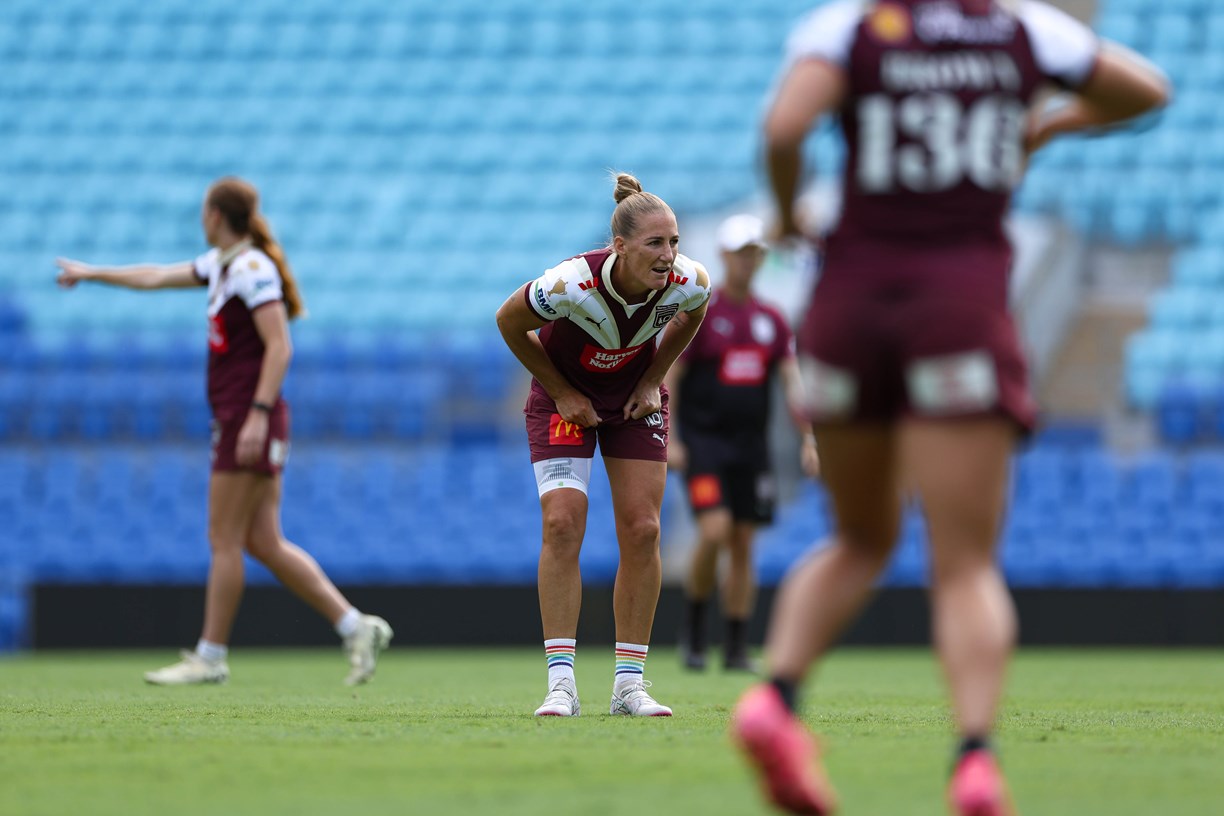 In pictures: Maroons captain's run ahead of Game I | QRL