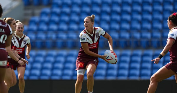 In pictures: Maroons captain's run ahead of Game I | QRL