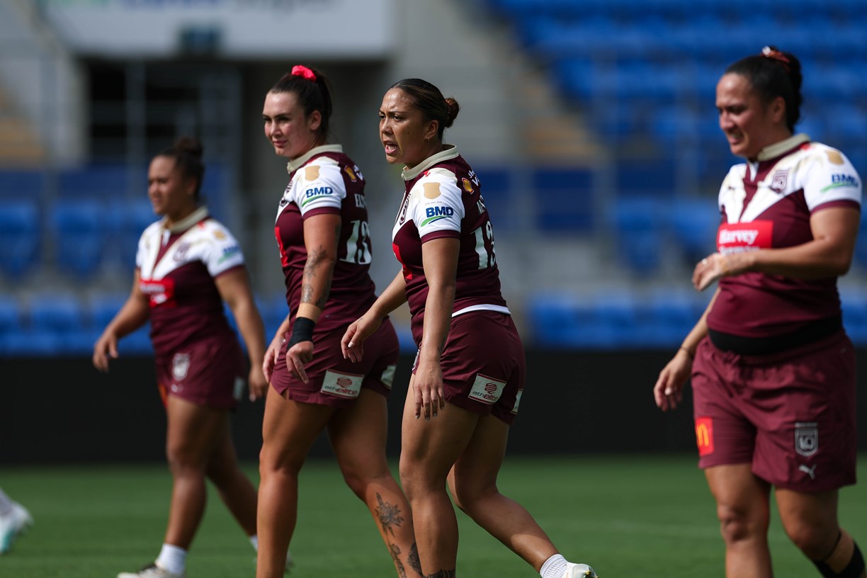 In pictures: Maroons captain's run ahead of Game I | QRL
