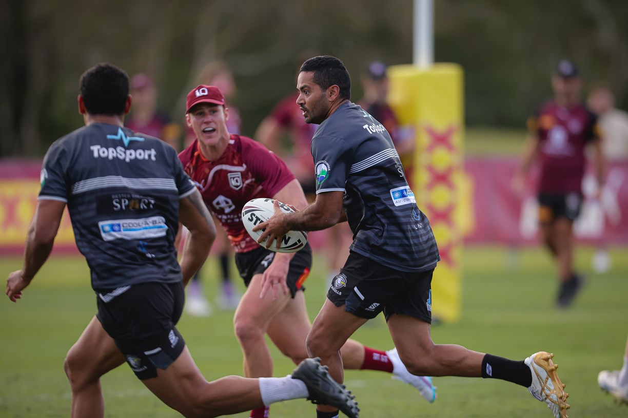 In pictures: Tweed help Maroons prepare for Game III | QRL