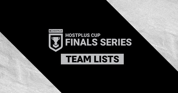 Hostplus Cup Finals Week 2 team lists | QRL