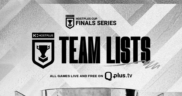 Team Lists: Hostplus Cup Finals Week 3 | QRL