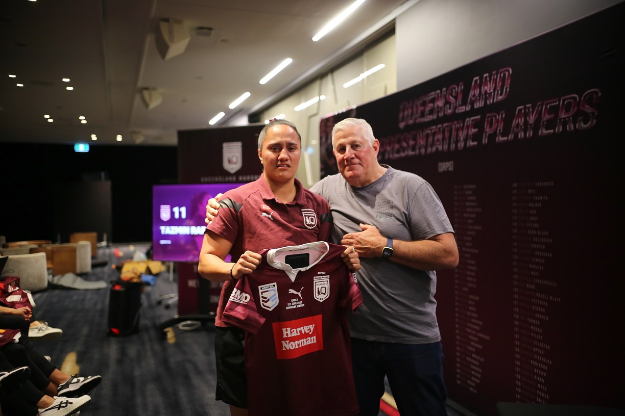 In pictures: Maroons Game I jersey presentation | QRL