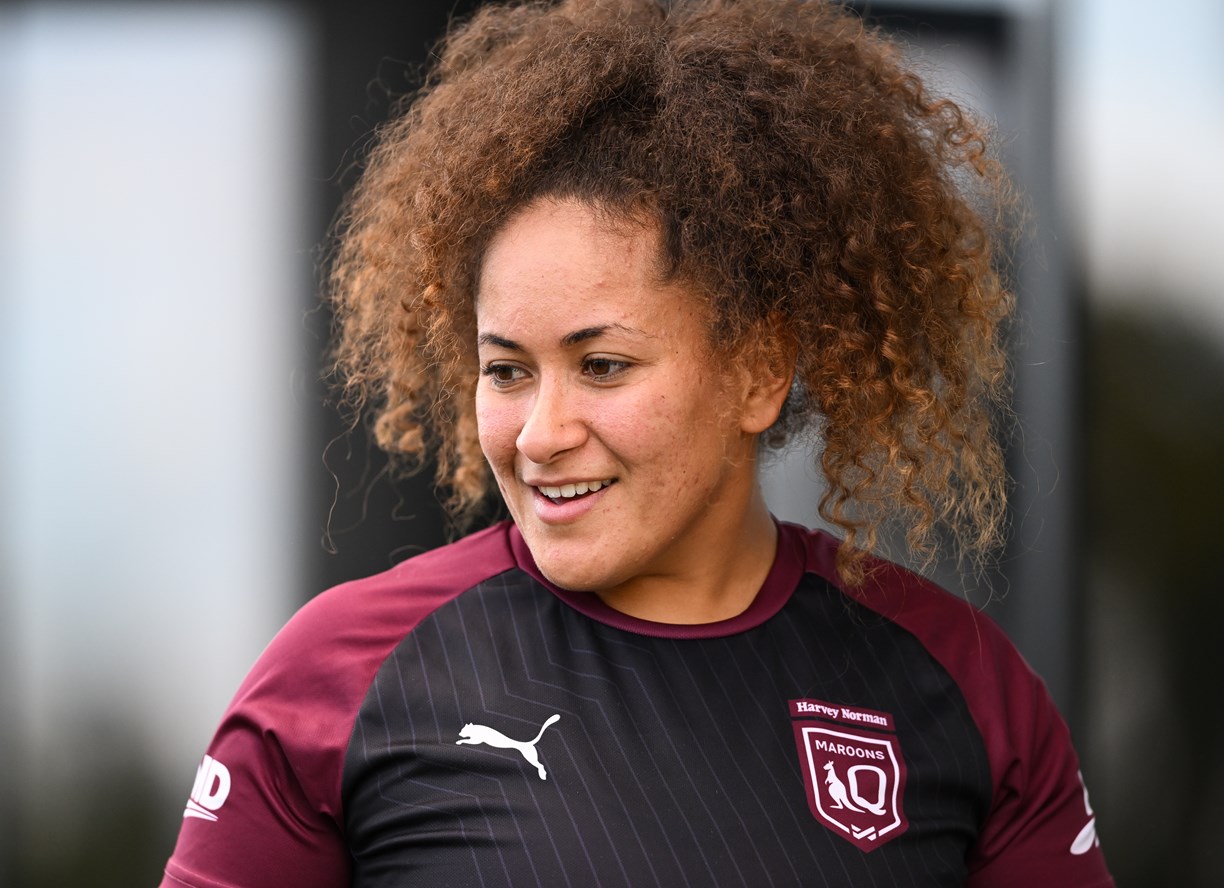 In pictures: Maroons rip in during first field session | QRL