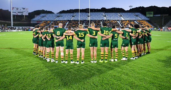 Australia v Tonga team lists | QRL