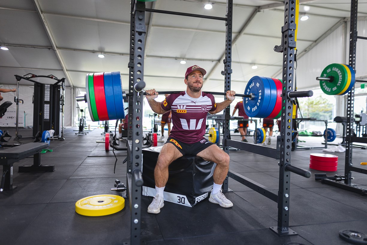 In pictures: Working hard in the gym | QRL