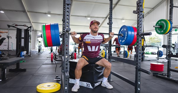 In pictures: Working hard in the gym | QRL